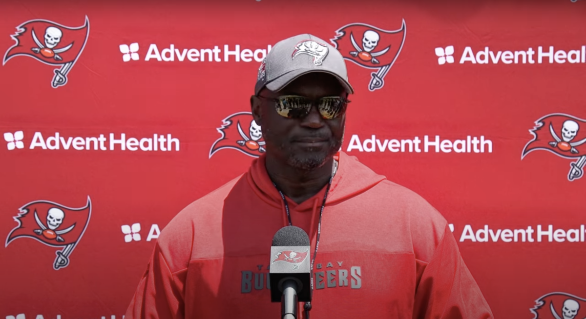 Todd Bowles says veteran competing for starting job has been a 'pleasant surprise' through Bucs ...