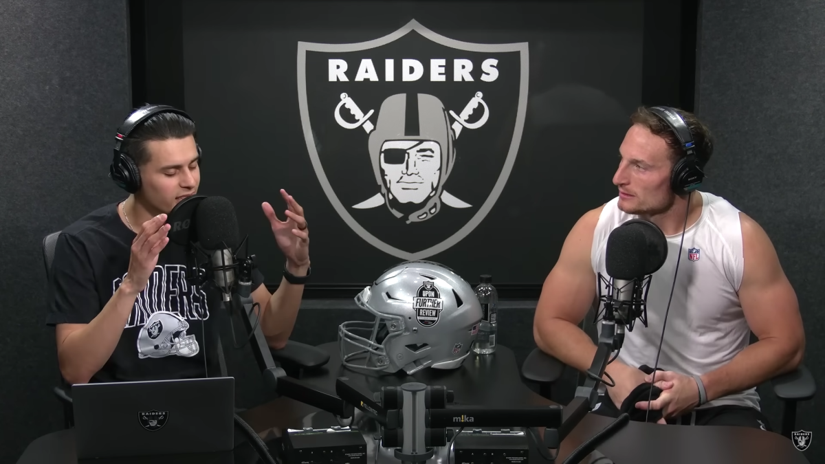 Las Vegas Raiders rookie RB Dylan Laube reveals that he had other teams call him on draft day
