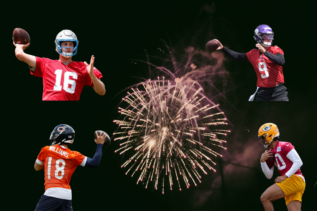 NFC North quarterbacks as fireworks: what are Jared Goff, Caleb ...