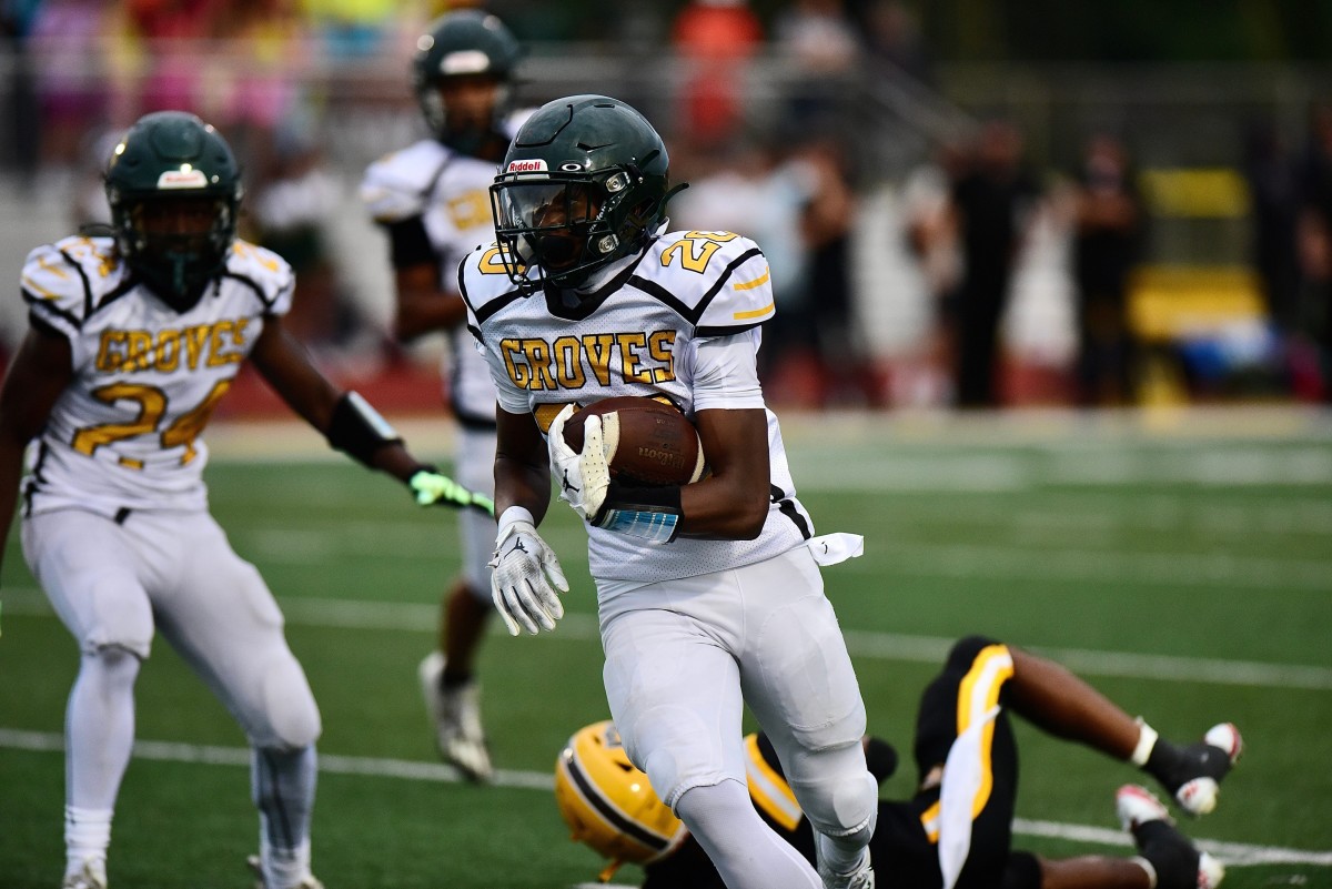 Noah Sanders, son of NFL legend Barry Sanders, earns Big Ten ...