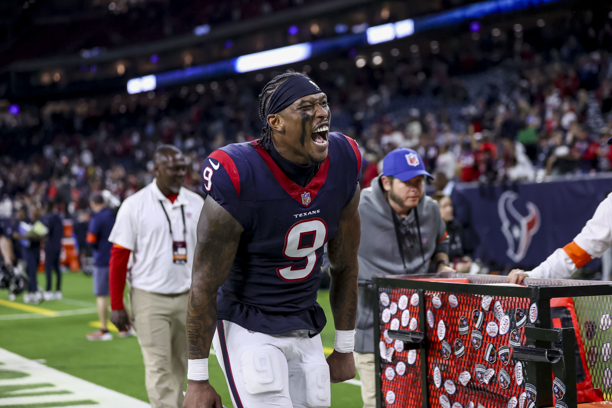 Texans' Brevin Jordan is looking insanely good in offseason workouts as ...