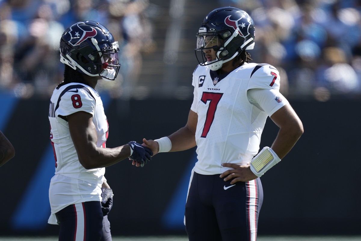 Houston Texans wide receiver John Metchie is torching the secondary at ...