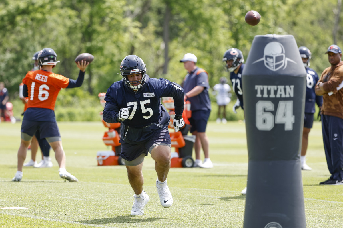Chicago Bears Training Camp: First block of practice offers telling ...