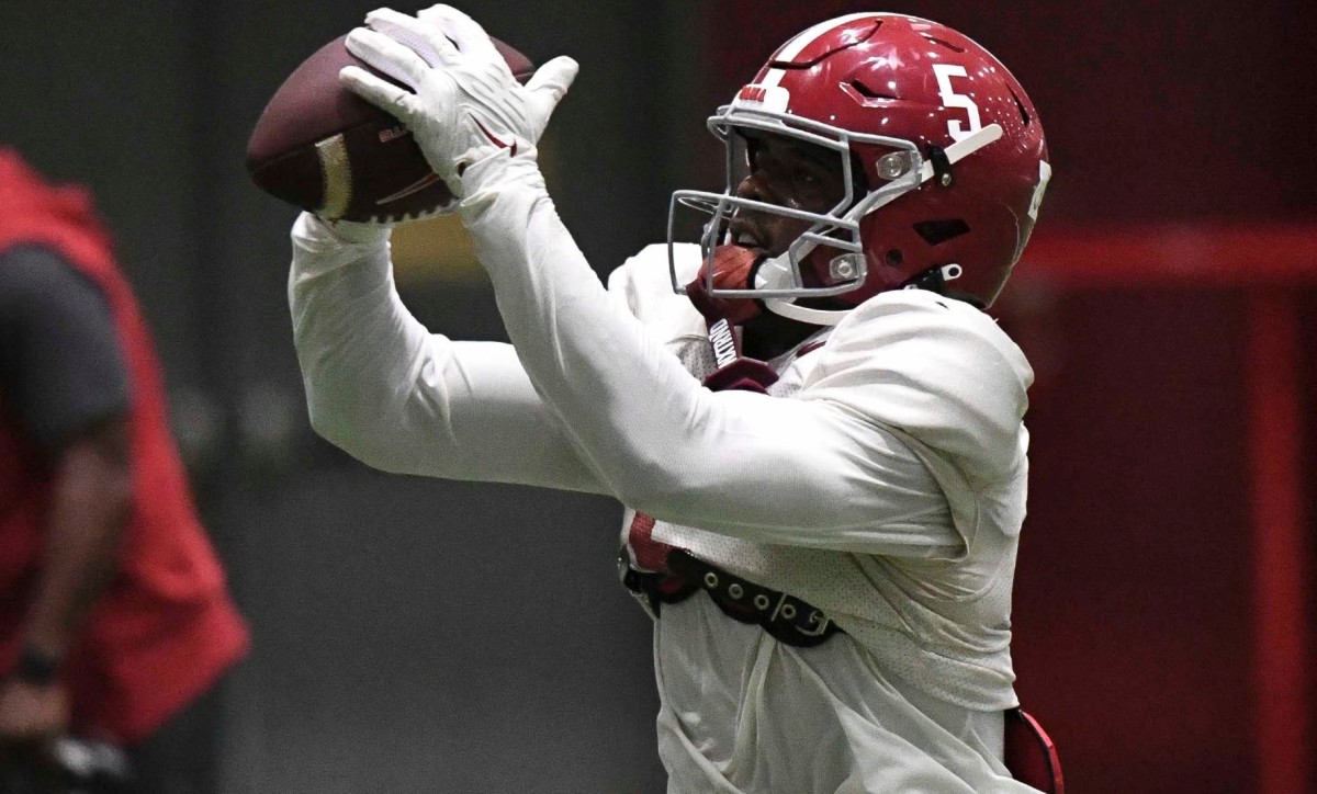 Alabama Crimson Tide Fall Camp Preview: A re-built WR room is headlined ...