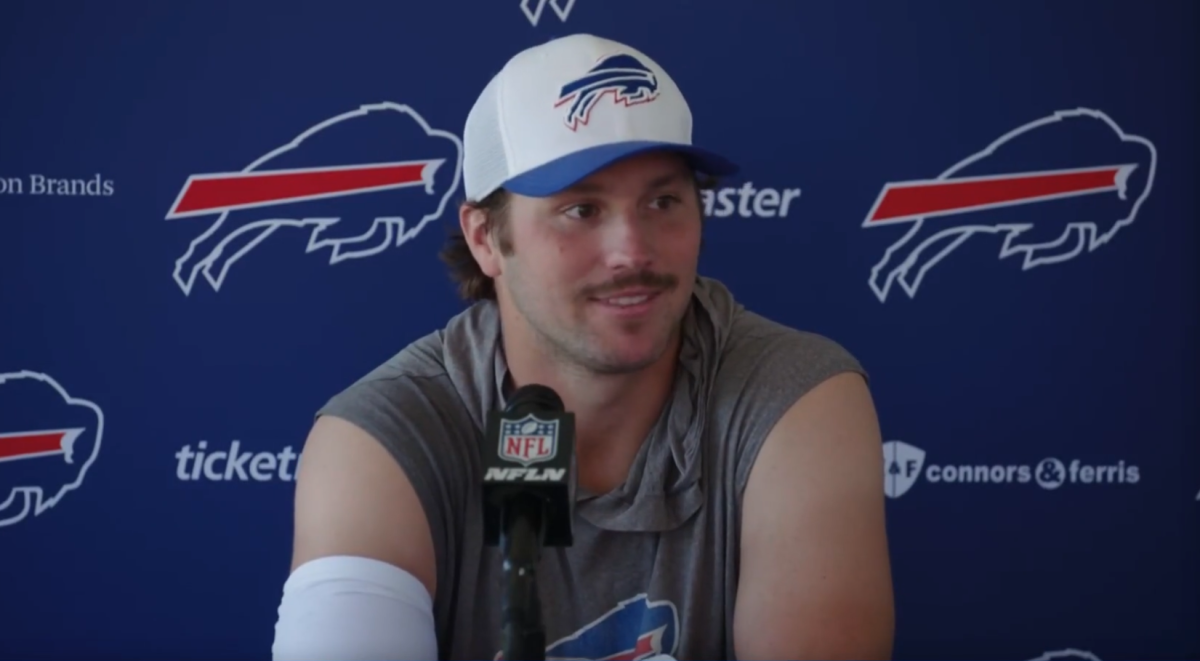 Josh Allen gives odd answer about how much he'll play in the preseason