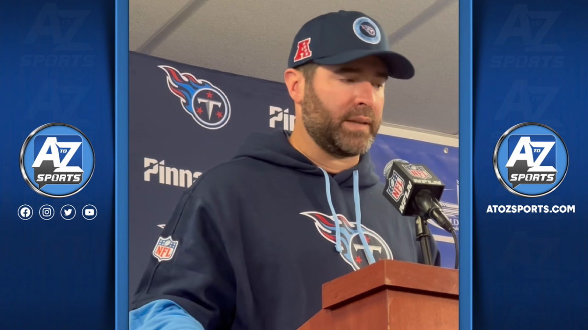 Titans HC Brian Callahan talks 2nd half collapse in season opener ...