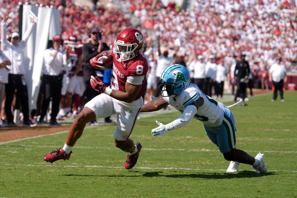 Oklahoma RB Taylor Tatum a 'physical presence', becoming a 'home run ...