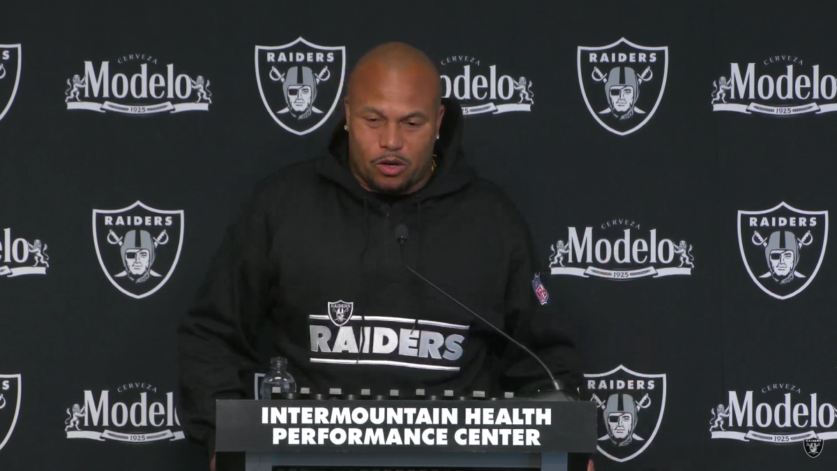 Raiders' Antonio Pierce was caught off guard by the huge change the Panthers made before their ...