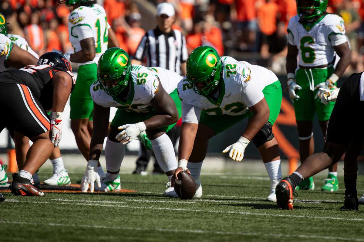 Oregon offensive lineman reveals the key to Ducks dominance over Oregon ...