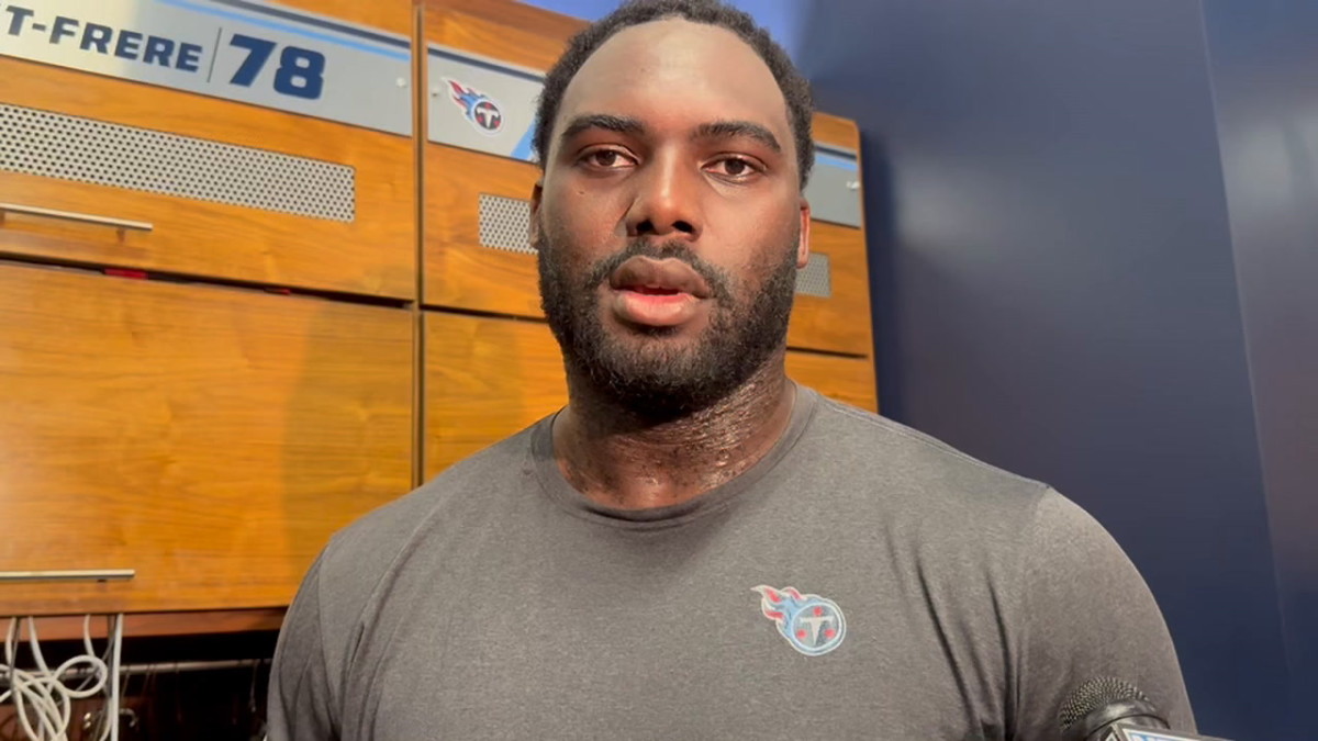 Titans OT Nicholas Petit-Frere reflects on his week 2 performance, not ...