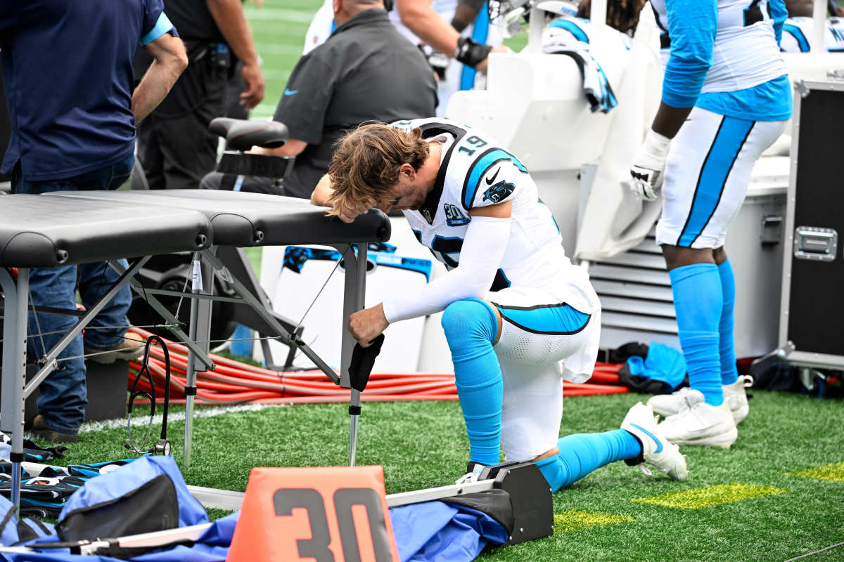Panthers to be without veteran WR for multiple weeks as they try to ...