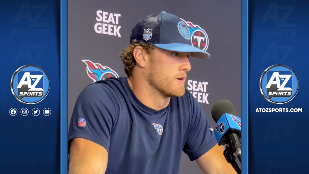 Titans QB Will Levis previews MNF matchup in Miami, talks relationship ...
