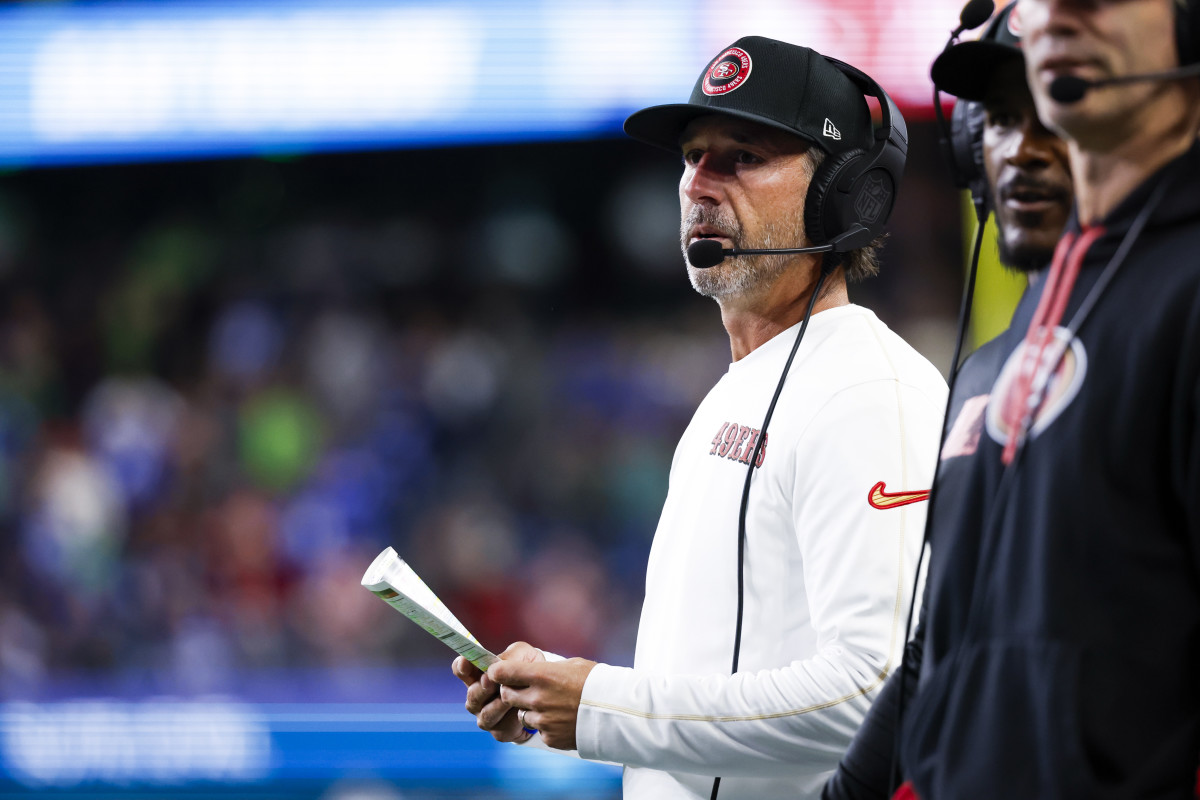 Kyle Shanahan says what everyone is thinking about officiating error ...