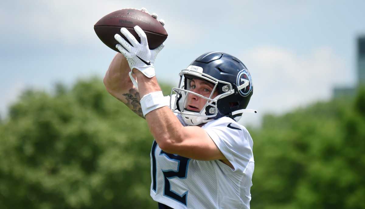 Titans WR Mason Kinsey brings resilient attitude to big opportunity