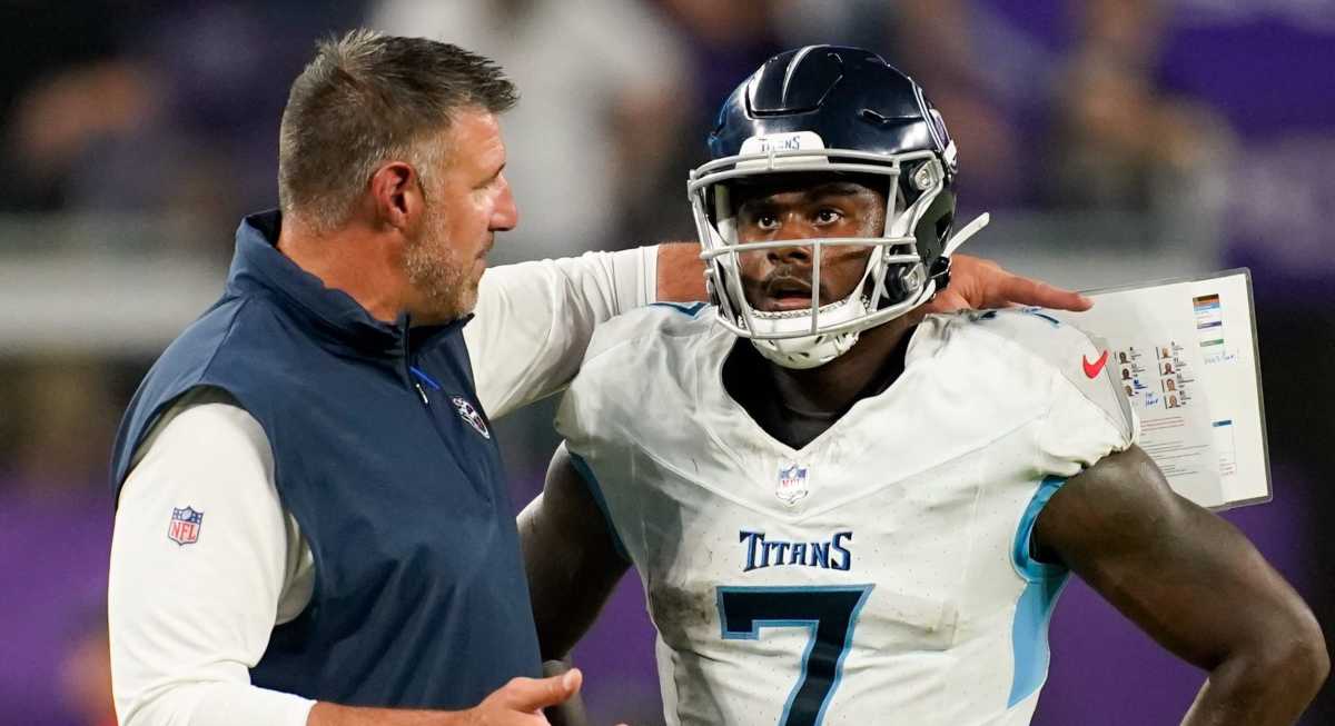 Roller coaster night for Titans' QB Malik Willis shows development ...