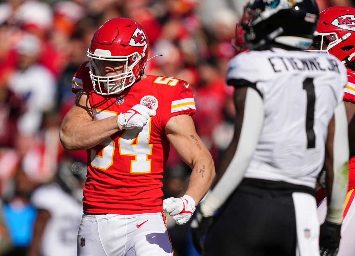 Kansas City Chiefs LB Leo Chenal's role evolving to include more pass rush