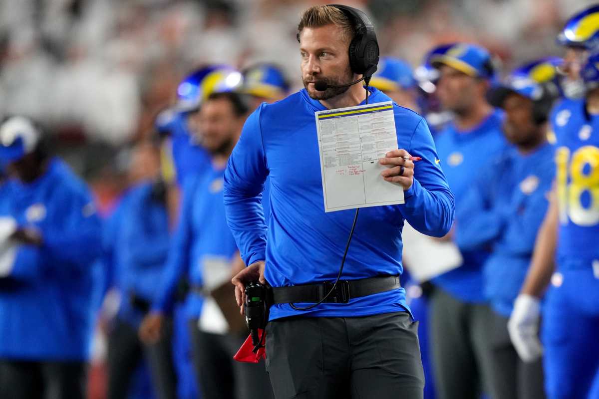 Rams head coach Sean McVay had high praise for Colts QB Anthony Richardson