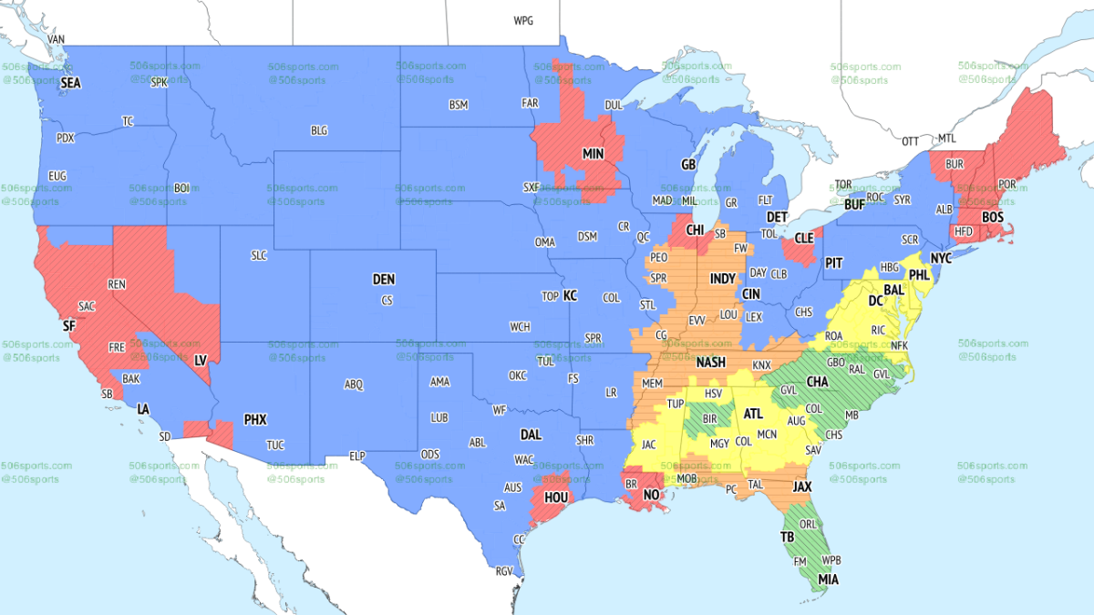 Raiders vs. Patriots broadcast map: Will you be able to watch on TV?