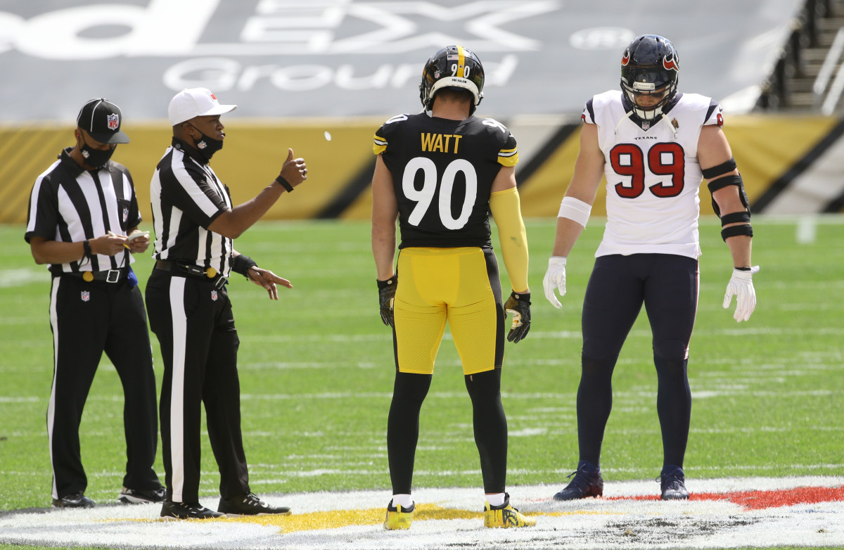 Steelers’ T.J. Watt is a play away from one-upping J.J. Watt in NFL history