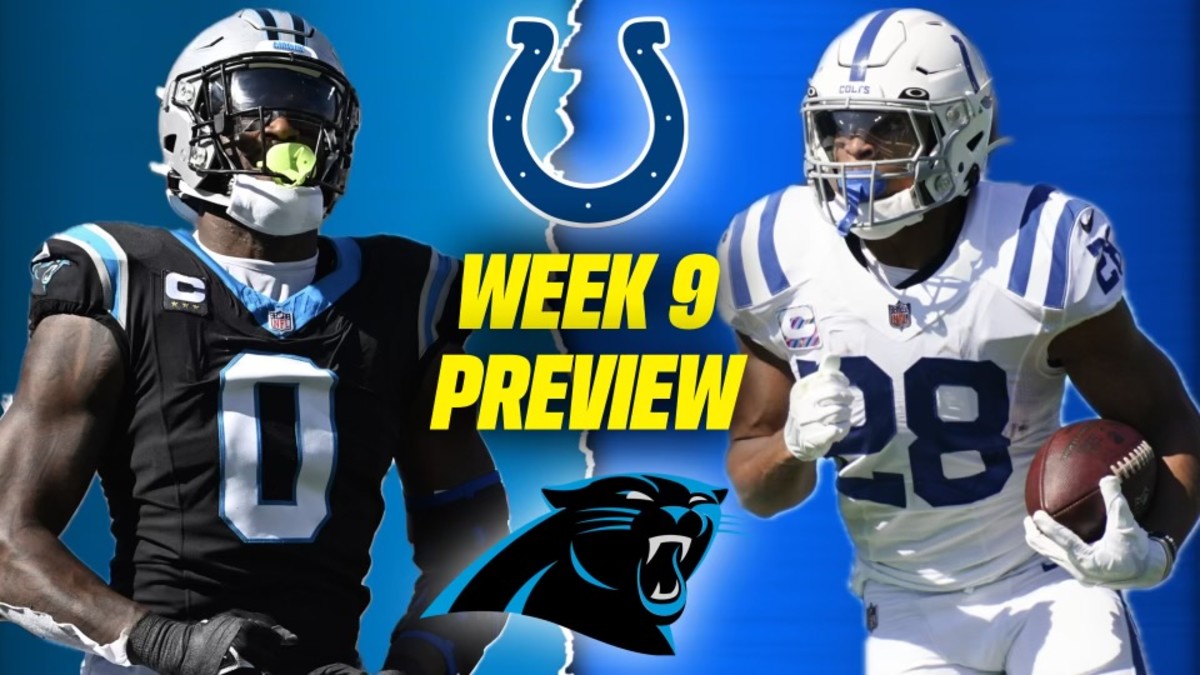 Indianapolis Colts Vs. Carolina Panthers Week 9 Preview