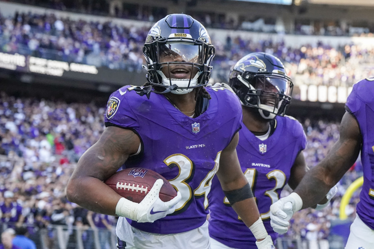 Ravens HC John Harbaugh drops a hint on Keaton Mitchell plans for ...