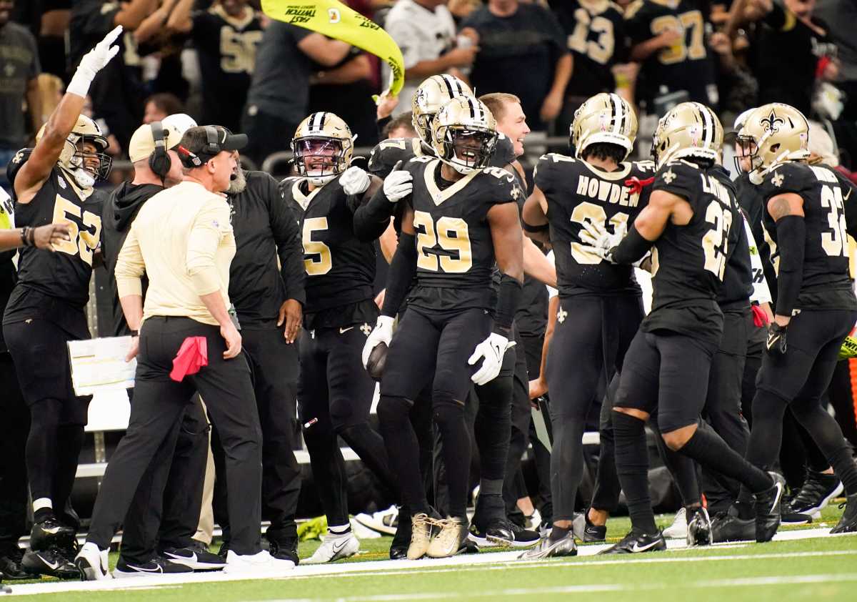 Saints defense forcing turnovers in 2023, lead the NFL in interceptions ...