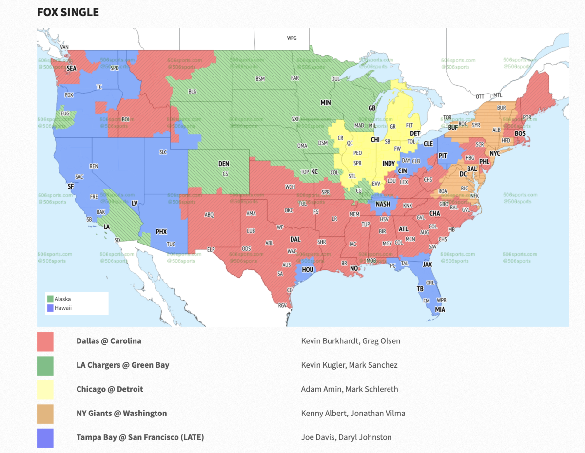 49ers-Buccaneers broadcast map: Will you be able to watch on TV?