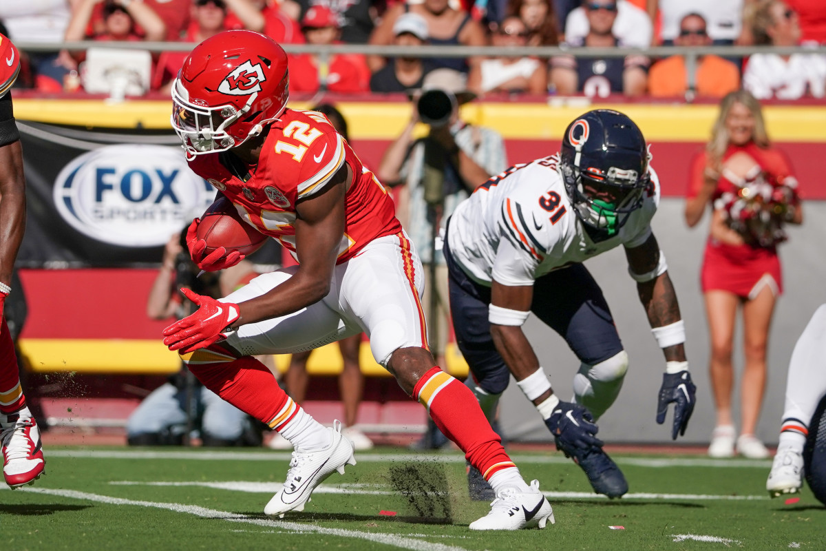 Kansas City Chiefs elevate Montrell Washington, La'Mical Perine from ...