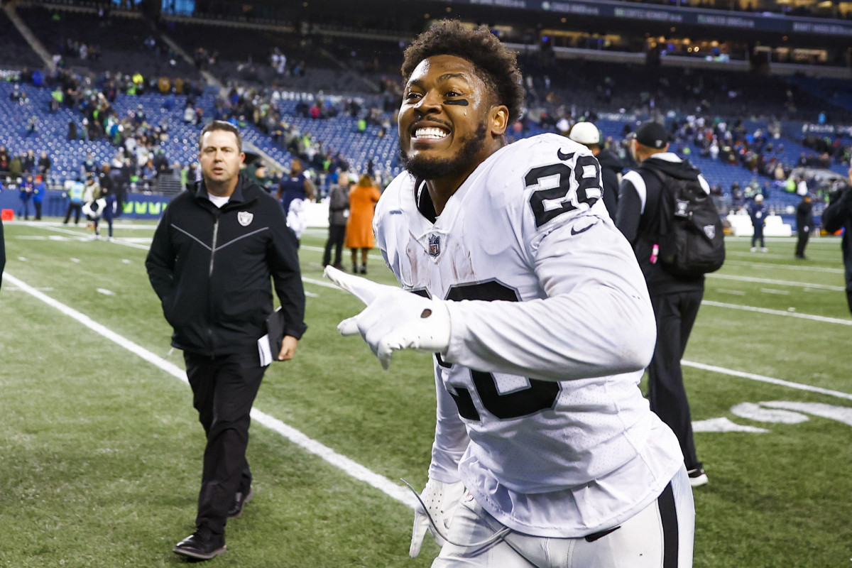 Raiders' Josh Jacobs names the best game of his professional career