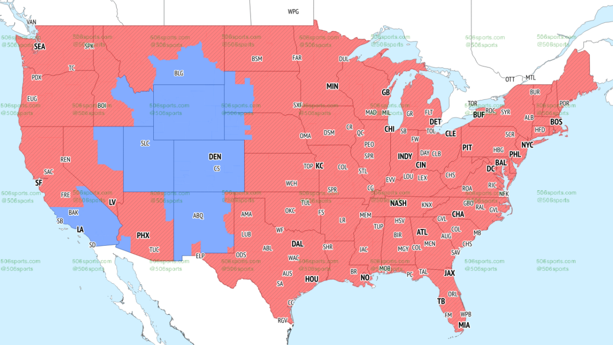 Chargers vs. Broncos Week 14 Broadcast Map: Will you be able to watch ...