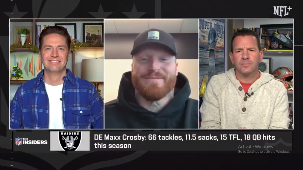 Maxx Crosby has another iconic Raiders moment as he gets ready for Minnesota