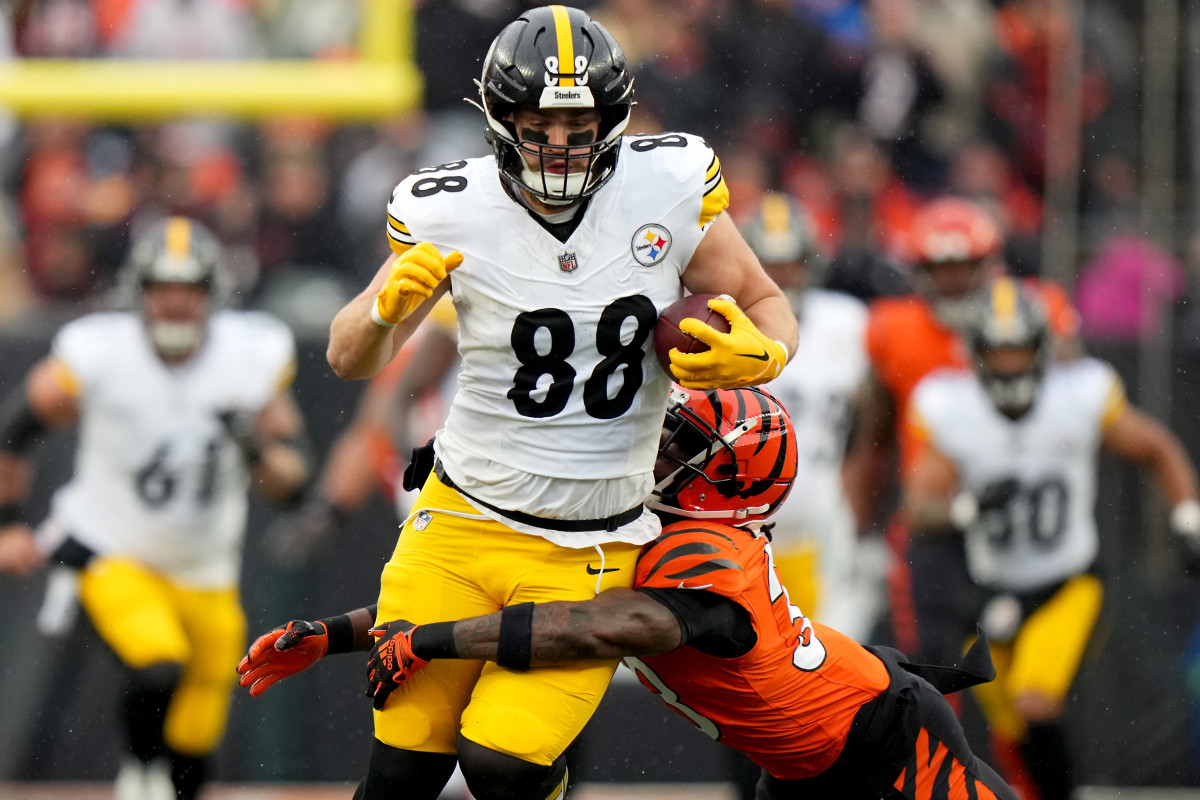 Merril Hoge calls out the effort of the Steelers TE group
