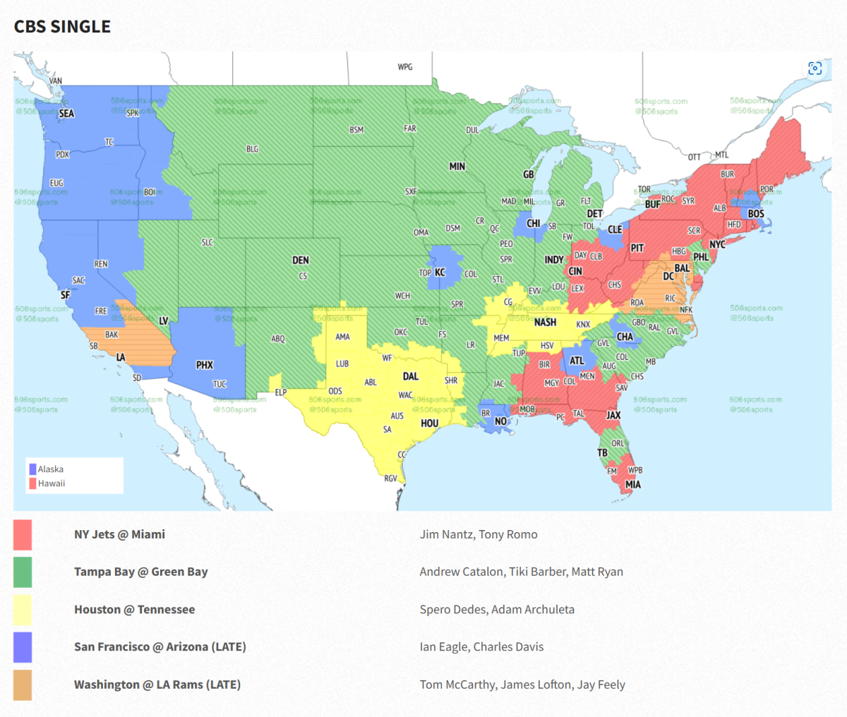 Nfl tv coverage map store
