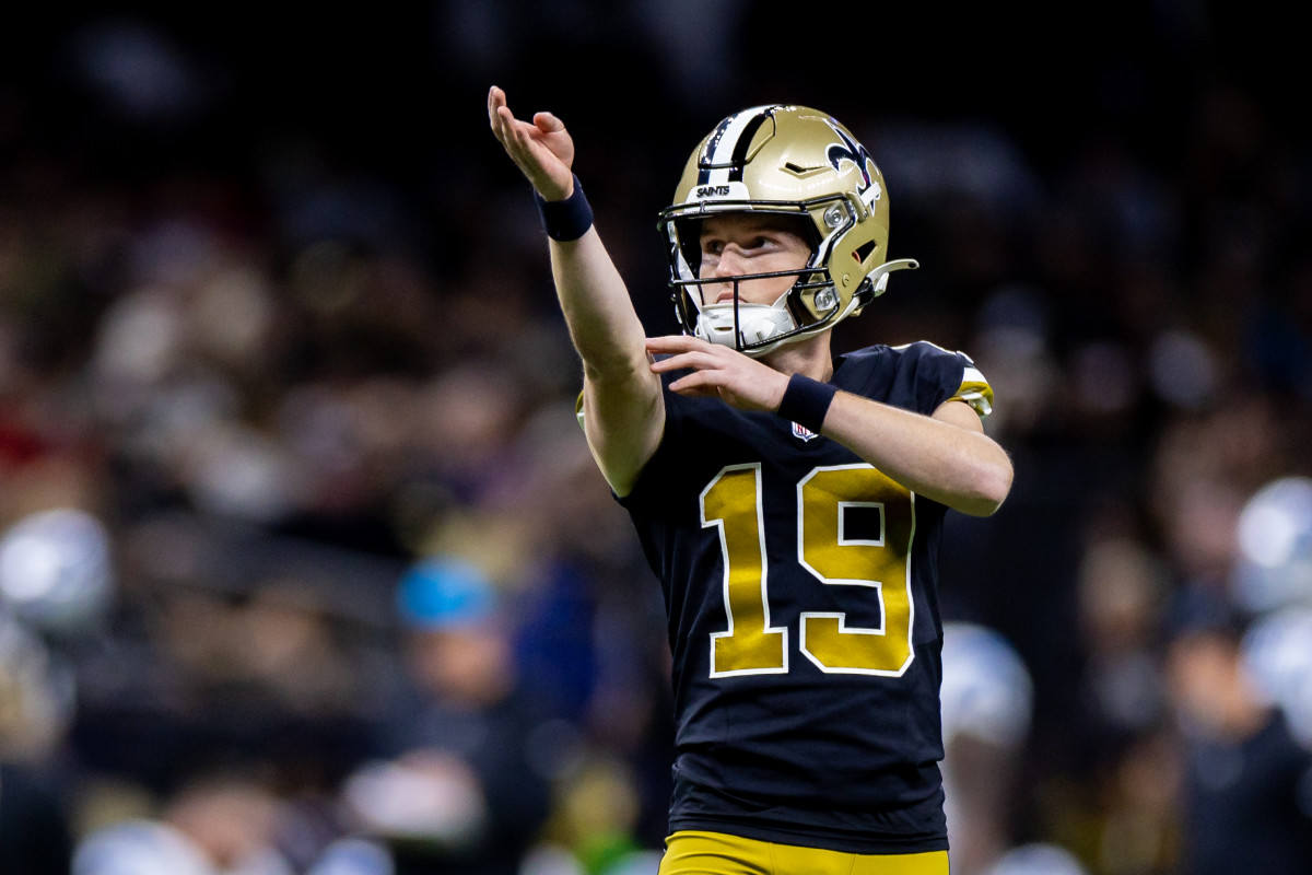 Saints rookie Blake Grupe joins Wil Lutz on franchise record list
