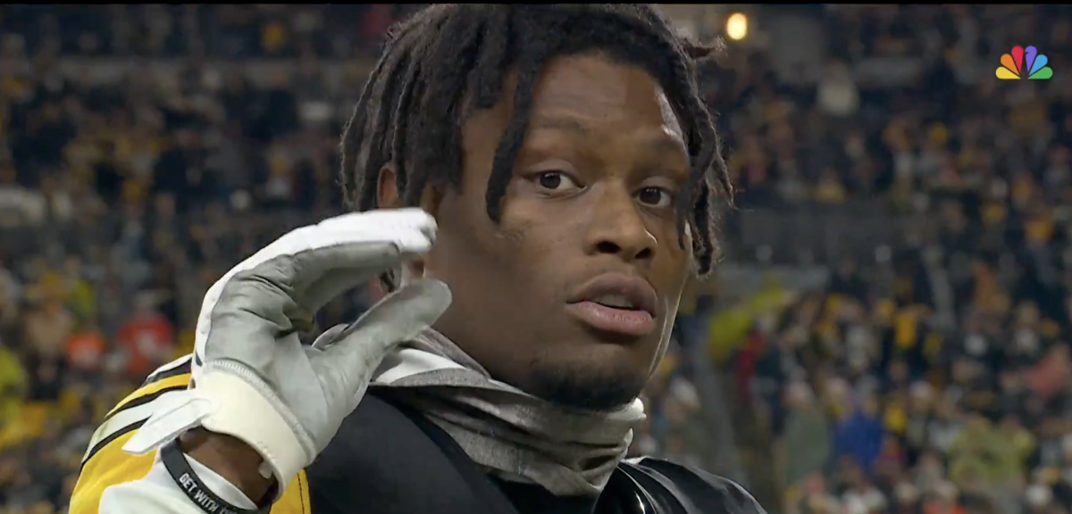 Steelers' George Pickens sends a message to the media after Bengals game