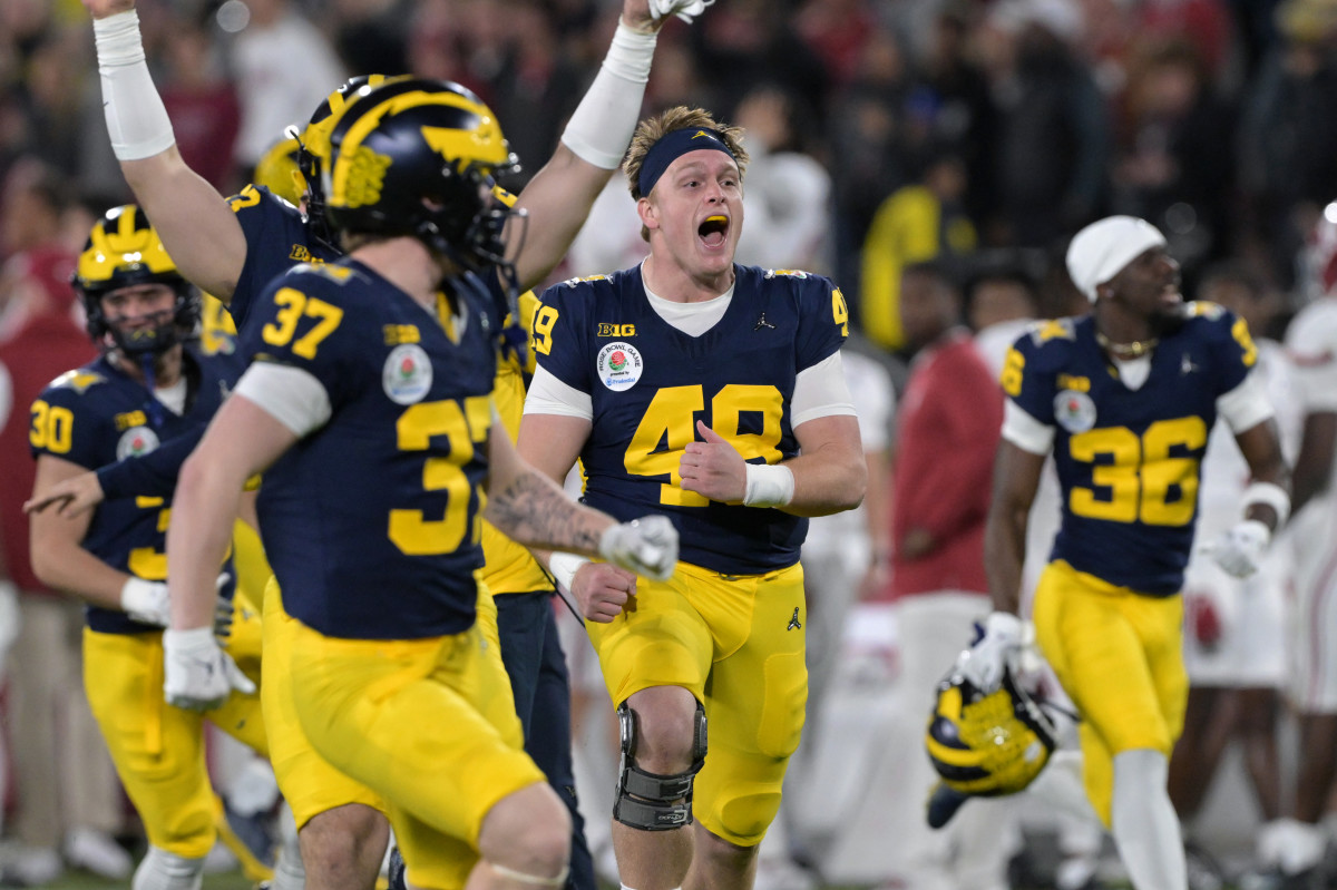 Patriots players react to electric ending of 2023 Rose Bowl game