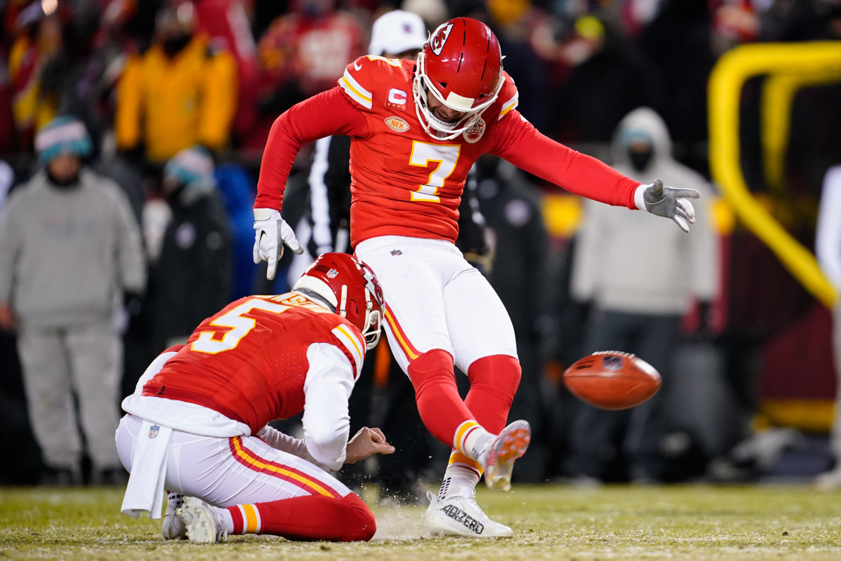 Chiefs' Harrison Butker making his case as one of best kickers in NFL ...