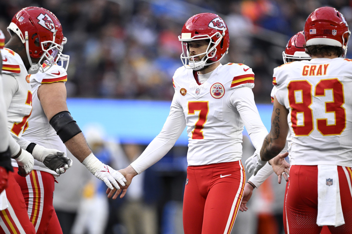 Chiefs K Harrison Butker passes Hall of Fame wide receiver in key ...