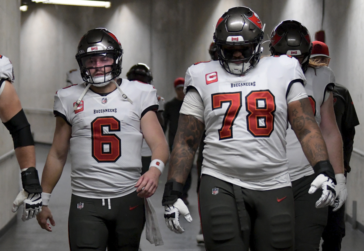Buccaneers' Tristan Wirfs and Baker Mayfield named as Pro Bowl replacements on Tuesday