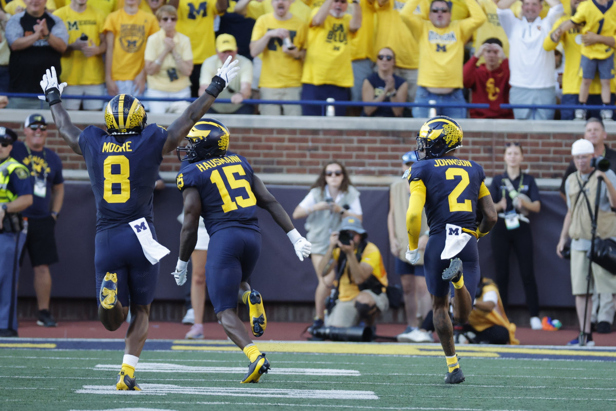 Elite defensive freshman standing out for Michigan Wolverines in spring ...