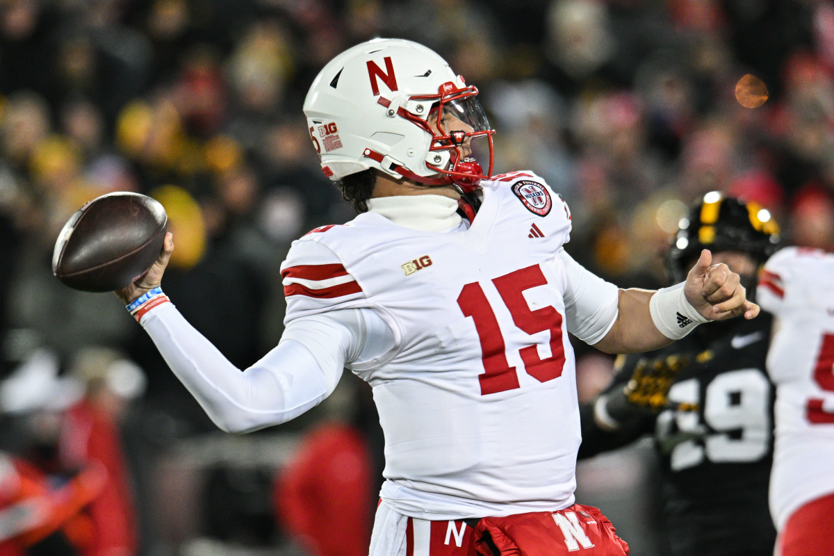 Nebraska Cornhuskers quarterback Dylan Raiola just lost a weapon that he will now need replaced ...
