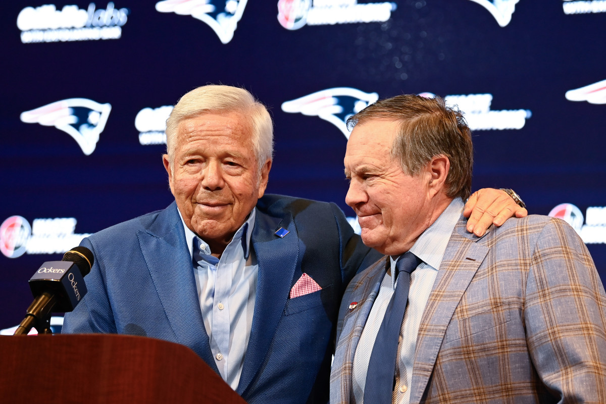 Bill Belichick reveals why he makes no mention of Patriots owner Robert Kraft in his new book