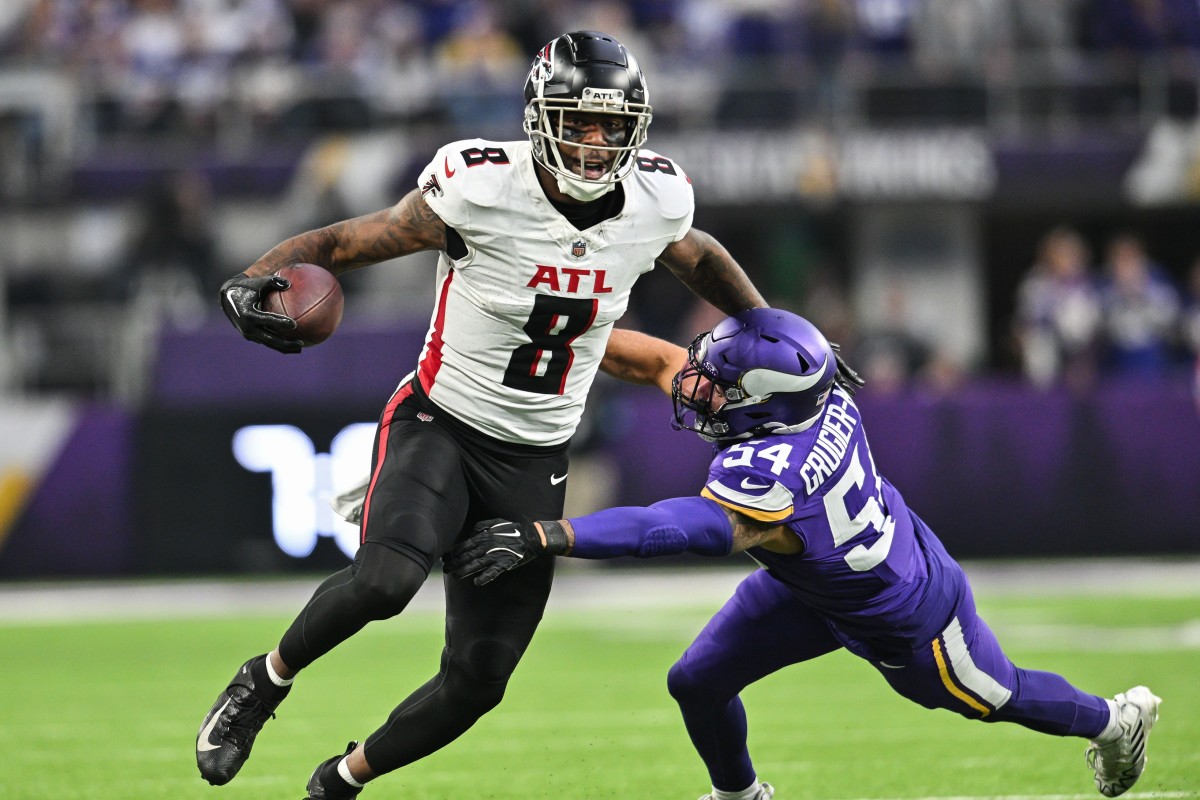 Multiple teams are reportedly eyeing a trade for Falcons tight end Kyle Pitts, and it will ...