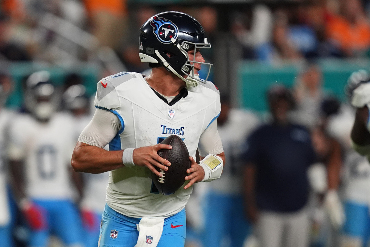 Titans' Mason Rudolph starting for an injured Will Levis is an ...