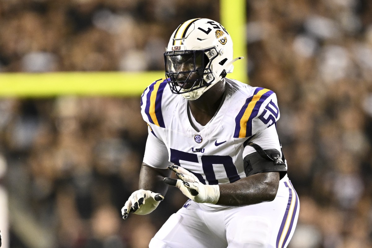 LSU OT Emery Jones Jr. 2025 NFL Draft Profile
