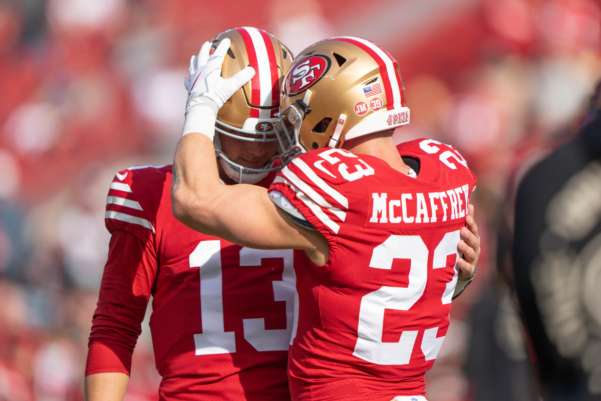 49ers' Brock Purdy explains how returning Christian McCaffrey can help him fix his biggest issue ...