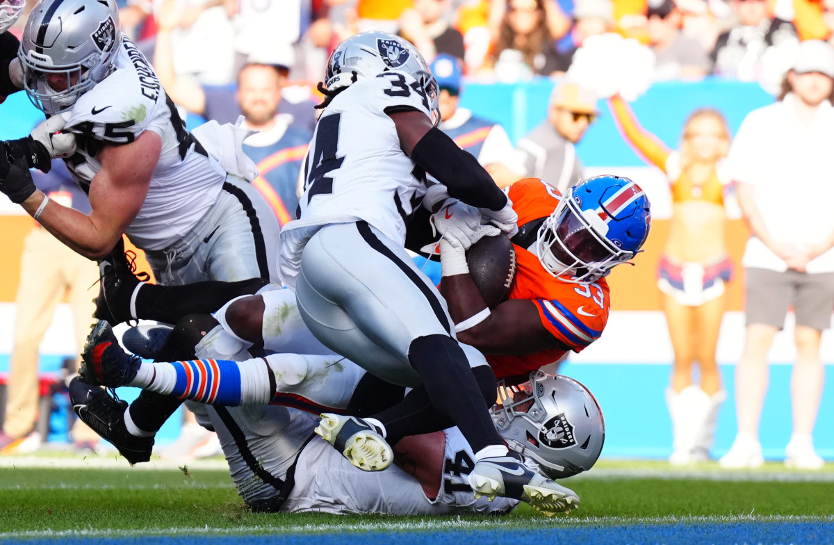 Las Vegas Raiders vs. Denver Broncos Week 12 broadcast map: Will you be able to watch on TV?