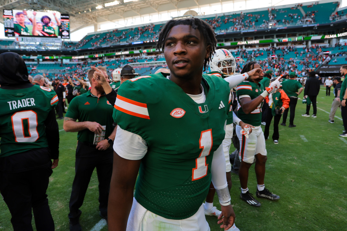 Cam Ward unseats Miami Hurricanes royalty in win over Wake Forest