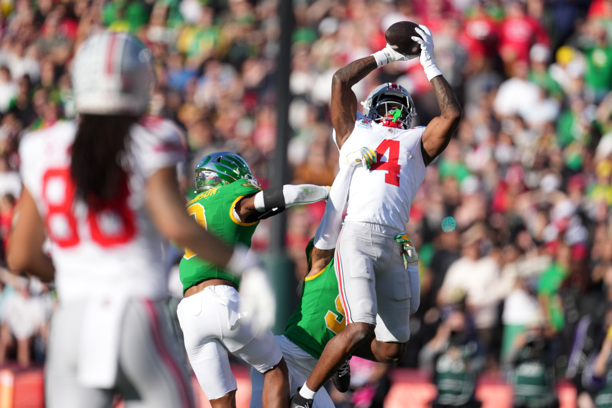 Jeremiah Smith's Rose Bowl beat down exposes a weakness that the Oregon ...