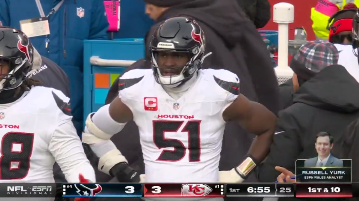 Chiefs defender calls out Texans for string of embarrassing officiating ...